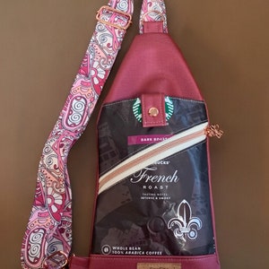 Mini Traveler Sling Pouch: by Kandou Patterns - Made Using Recycled ...