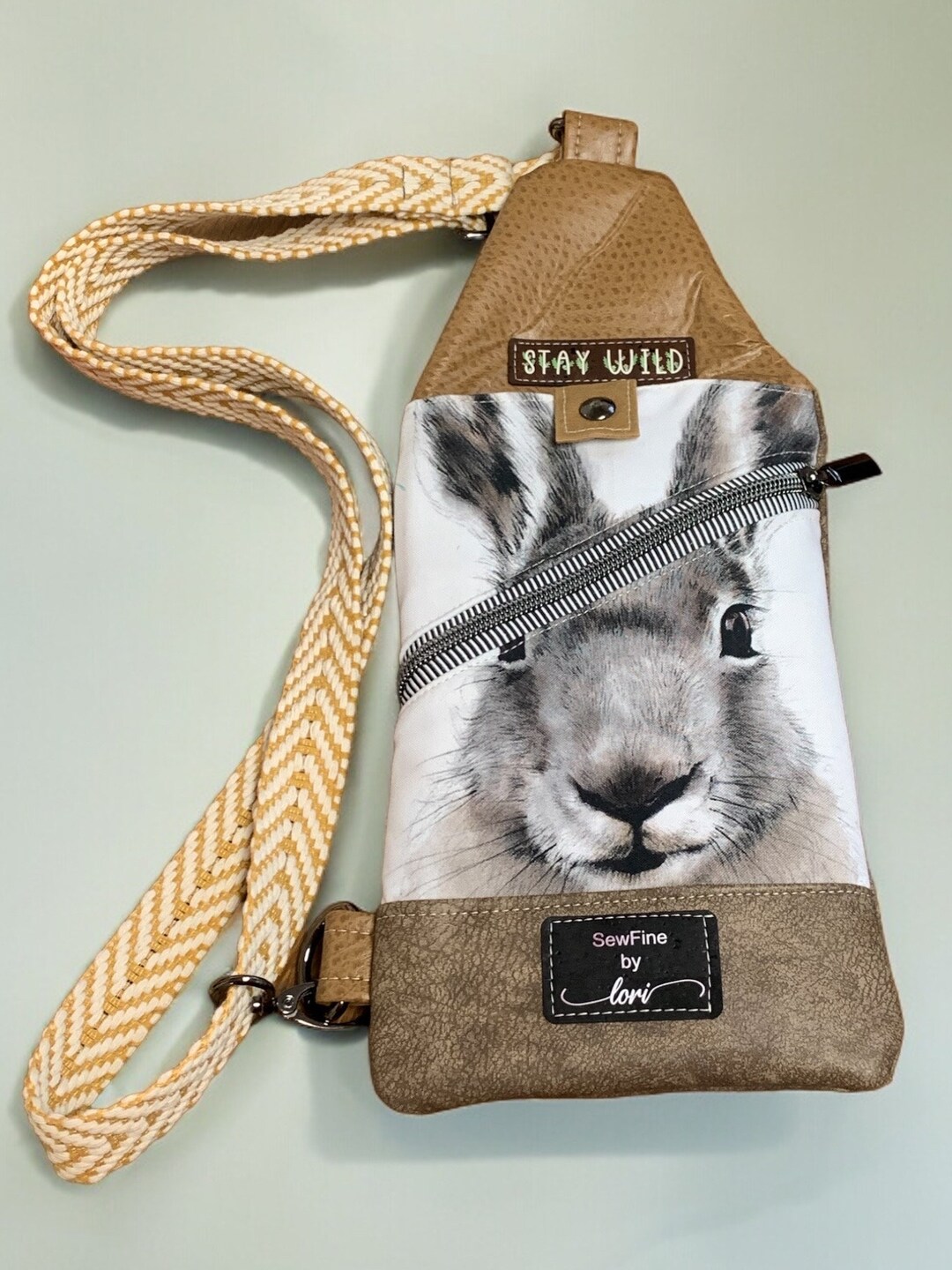 Mini Traveler Sling Pouch: by Kandou Patterns Soft Faux Leather With ...