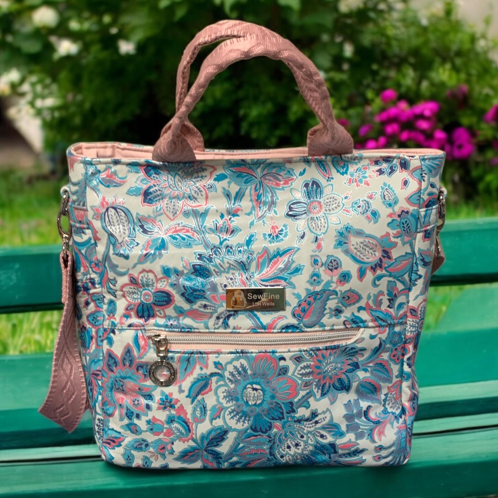 Leather Large Tote With Many Pockets. Pattern: "avalow Tote" by County ...