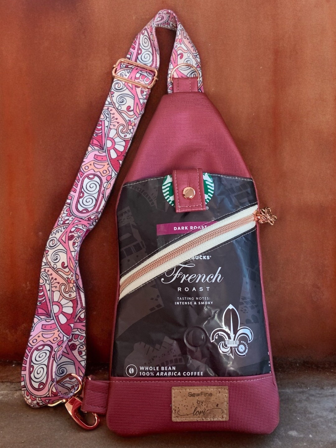 Mini Traveler Sling Pouch: by Kandou Patterns - Made Using Recycled ...