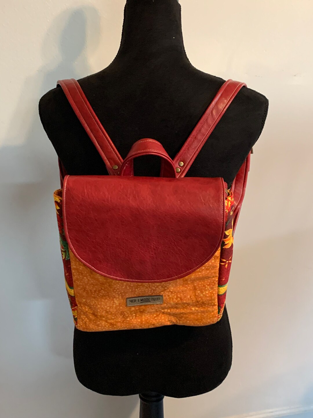 Karvi Mini Backpack by Bagstock Designs - Etsy