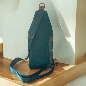 Mini Traveler Sling Pouch: by Kandou Patterns - Cork and Vinyl - Etsy