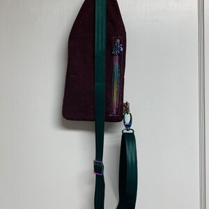 Mini Traveler Sling Pouch: by Kandou Patterns - Cork and Waxed Canvas ...