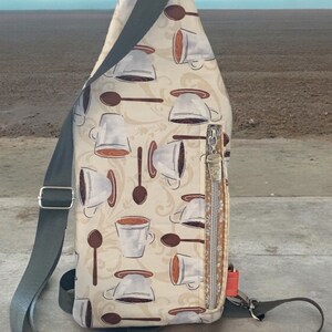 Mini Traveler Sling Pouch: by Kandou Patterns - Made Using Recycled ...