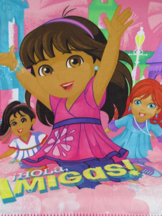 Dora and Friends Lightweight Fleece Throw - Etsy