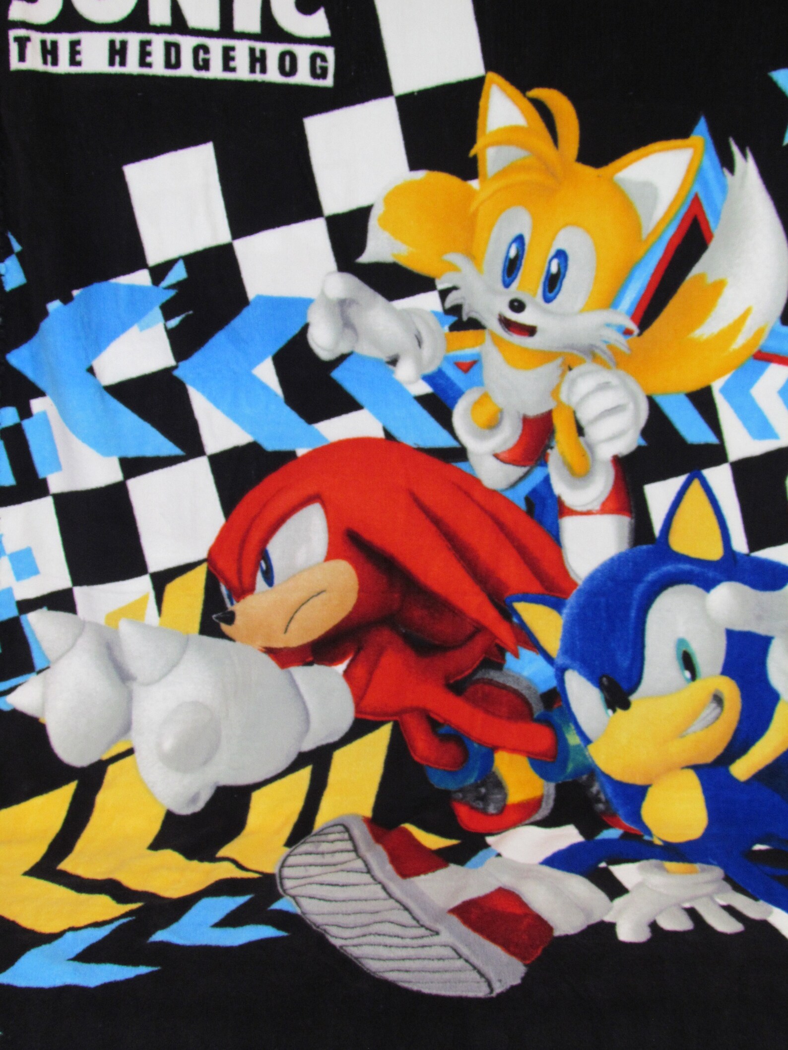 Sonic the Hedge Hog and Friends Soft Fleece Blanket - Etsy