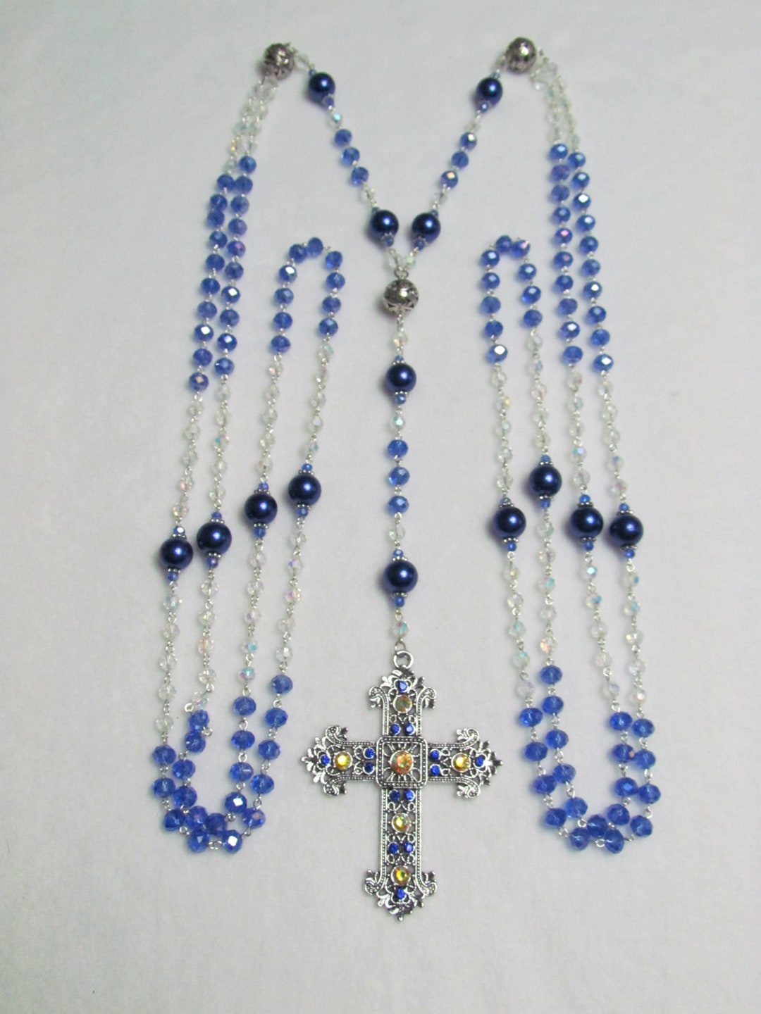 Wedding Lasso #336 in Royal Blue & Silver - Etsy