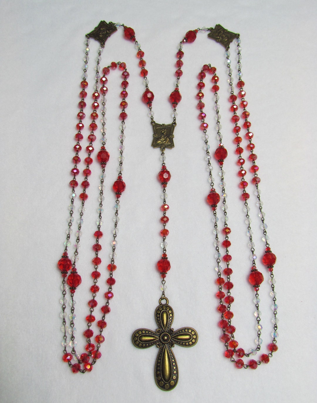 Wedding Lasso #348 in Red and Bronze - Etsy