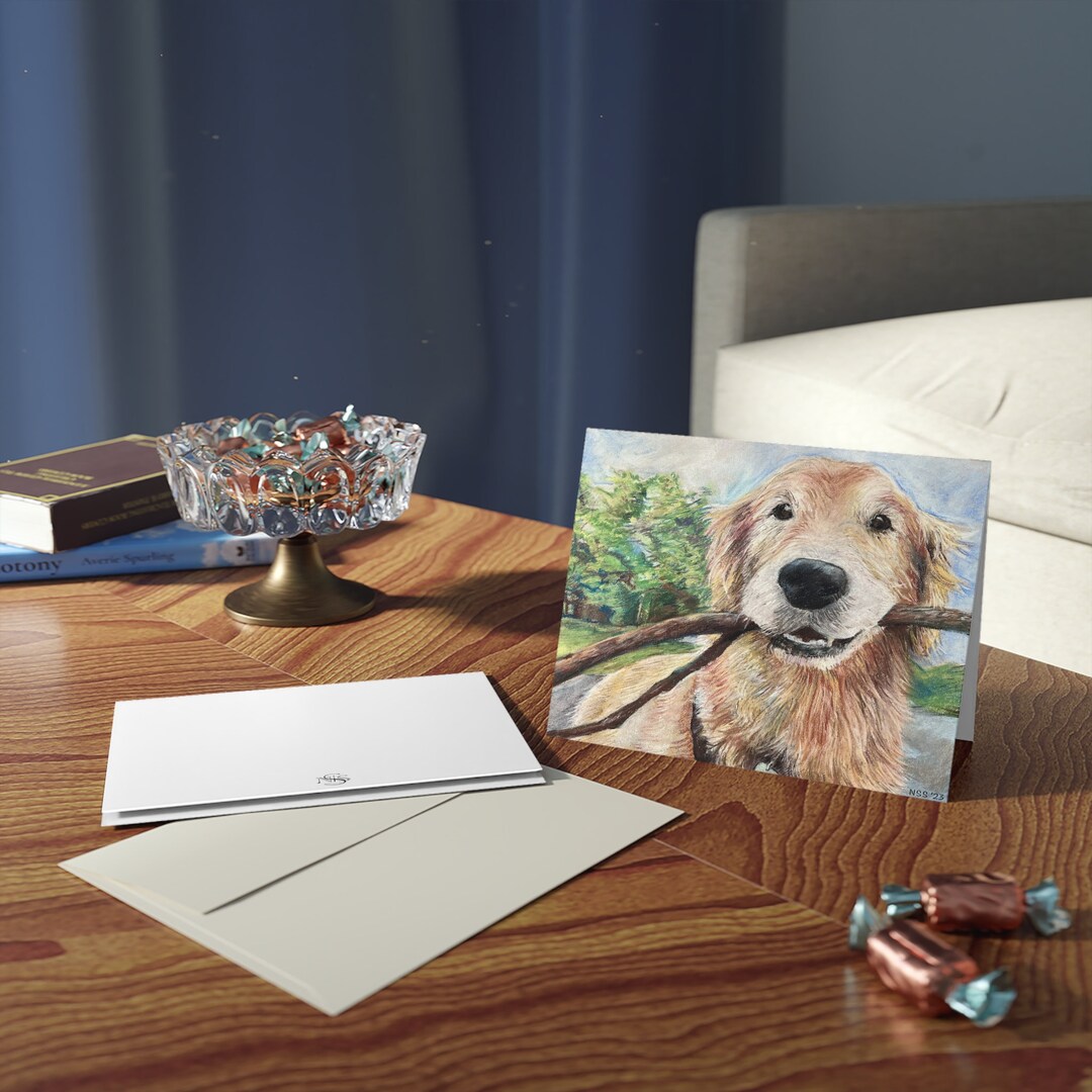 Happy Dog Greeting Cards (8, 16, and 24 Pcs) - Etsy