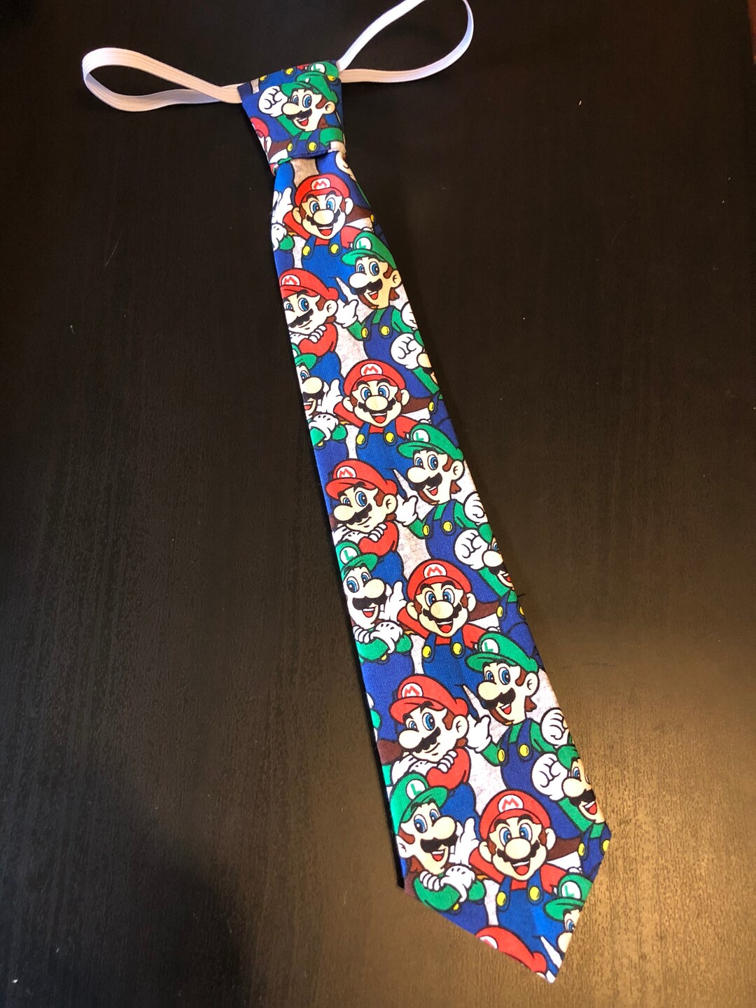 Adjustable Children's Super Mario Tie - Etsy