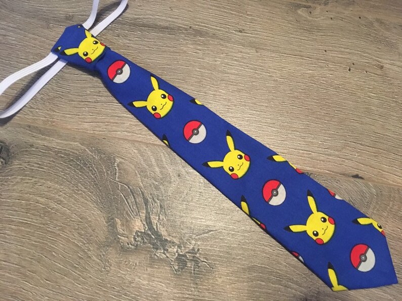 Adjustable Children's Pokemon Tie - Etsy