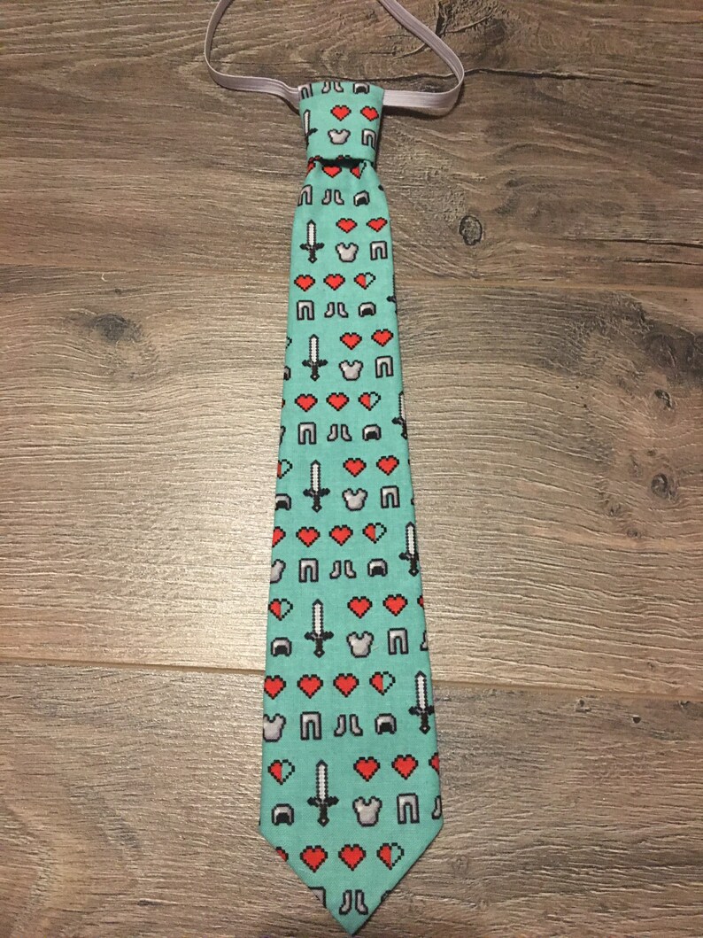 Adjustable Child's Minecraft tie - Etsy Nederland