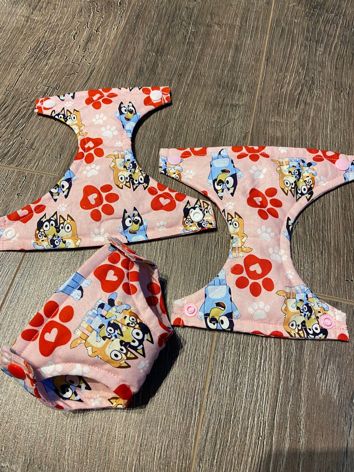 Bluey Dolly Diapers 11 to 13 Single Diapers - Etsy Canada