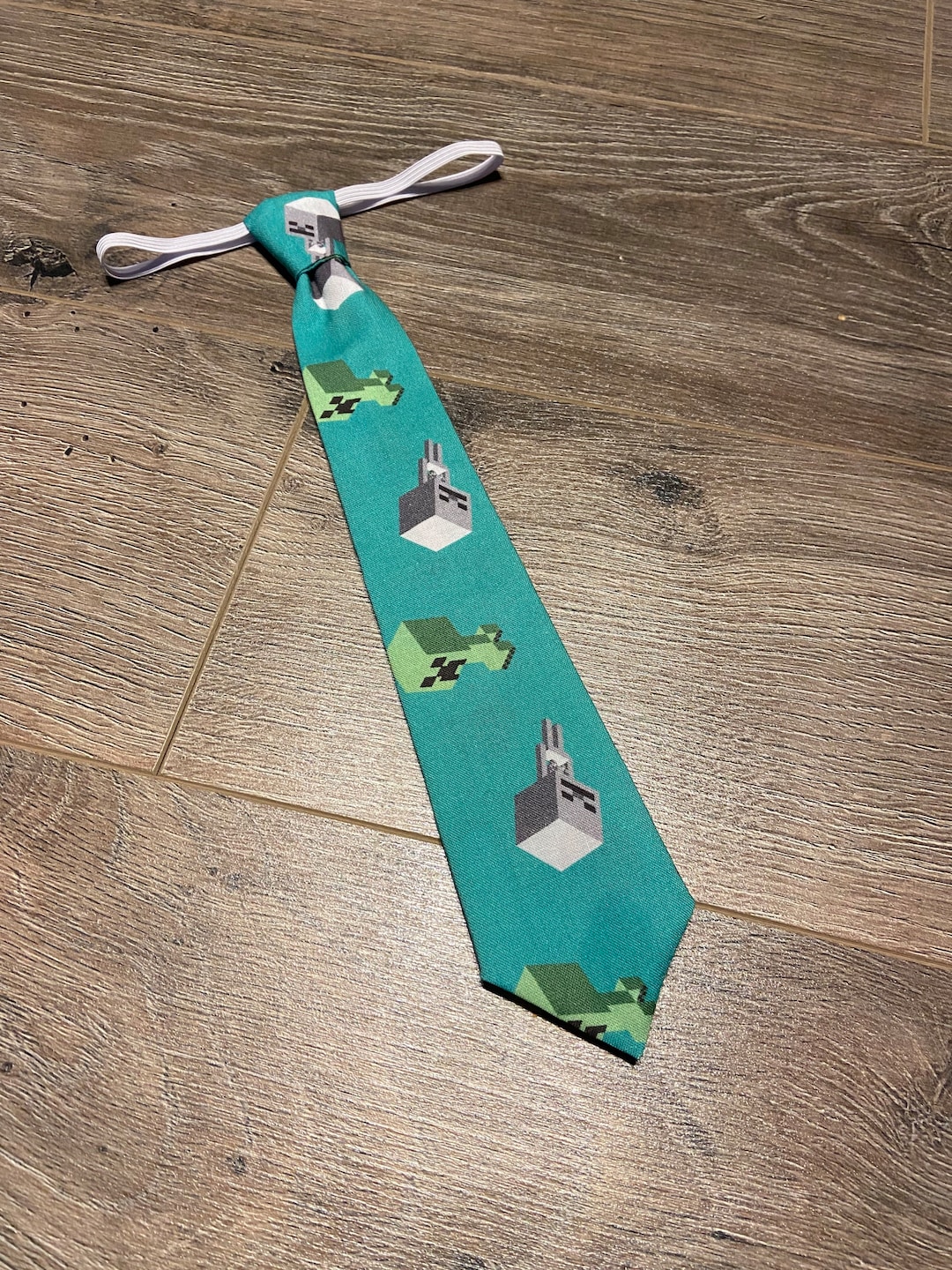 Adjustable Child's Minecraft Tie - Etsy