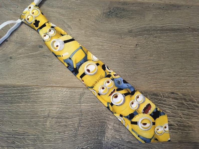 Adjustable Childrens Minion tie | Etsy