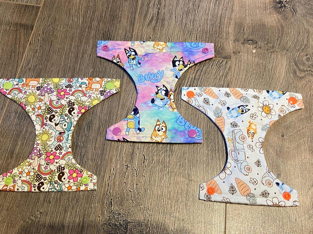Bluey Dolly Diapers 11 to 13"- Single Diapers - Etsy