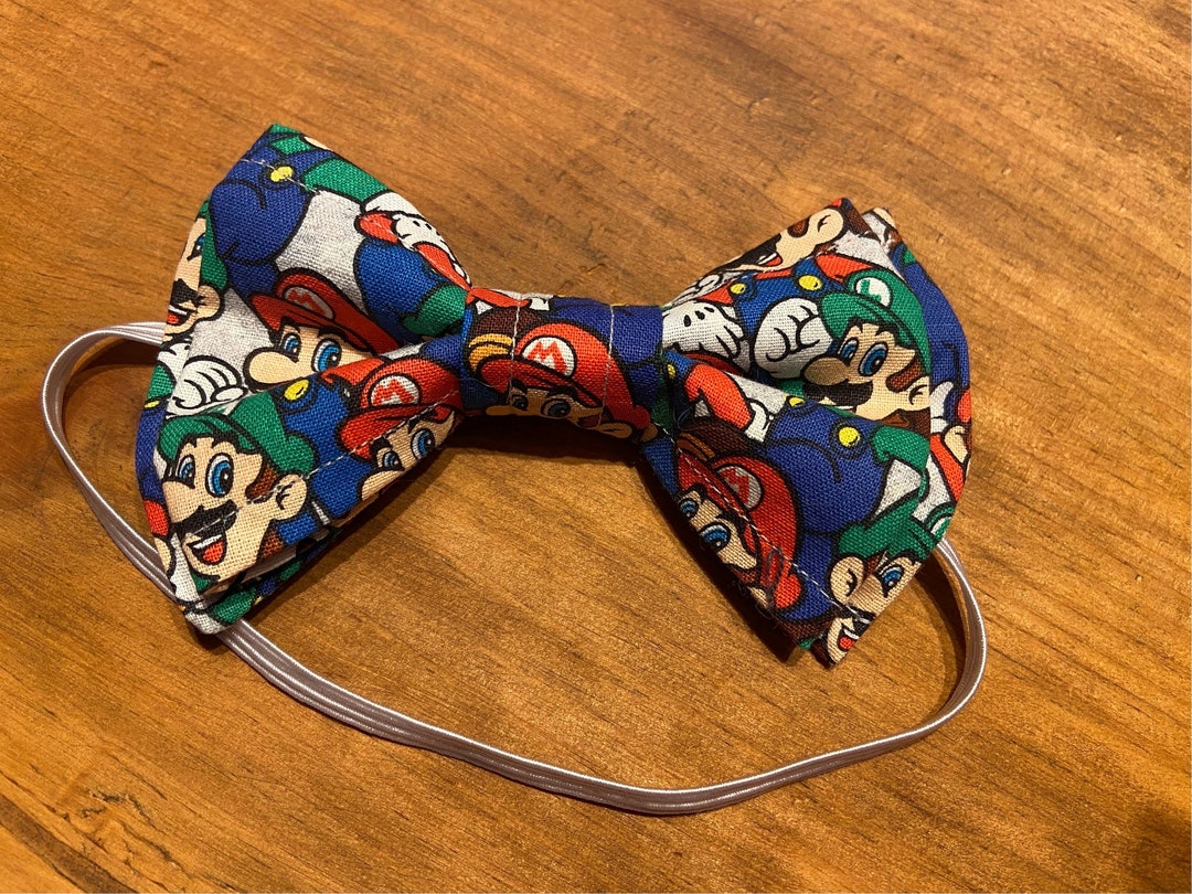 Bowtie 4T-5T Super Mario Characters - Etsy