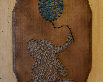 Balloon string art | Etsy