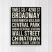 Personalized Subway Art - Travel Poster - Custom Subway Art Poster, NYC ...