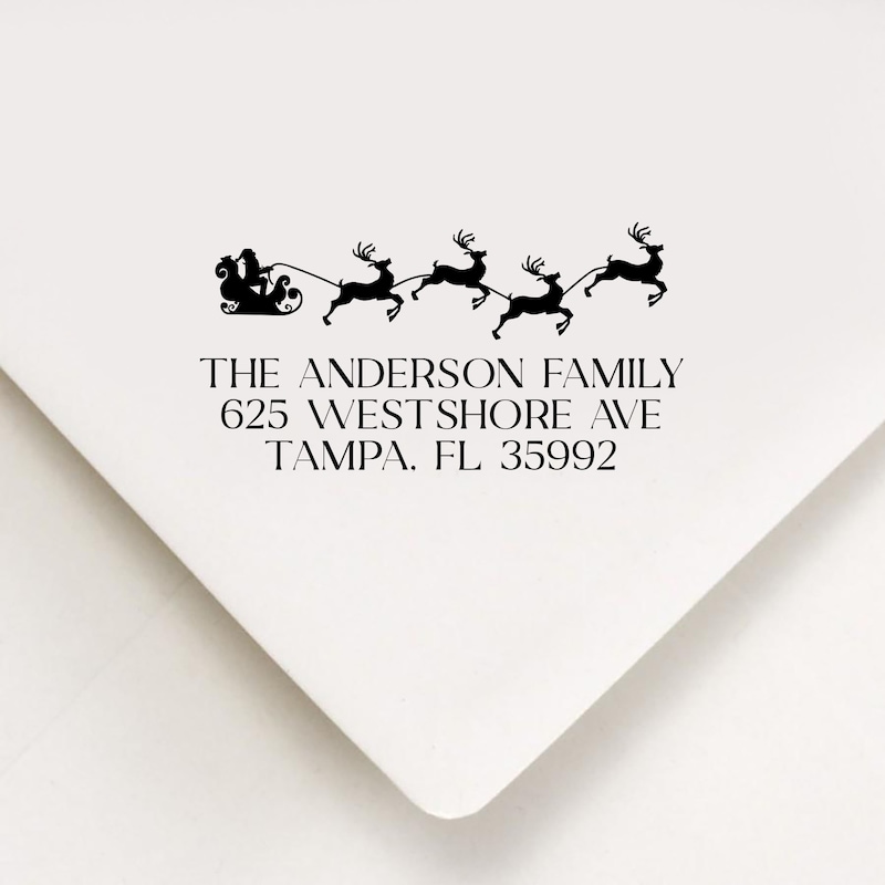 Address Stamp - Etsy