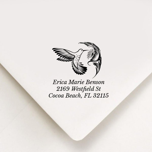 Hummingbird Stamp - Etsy