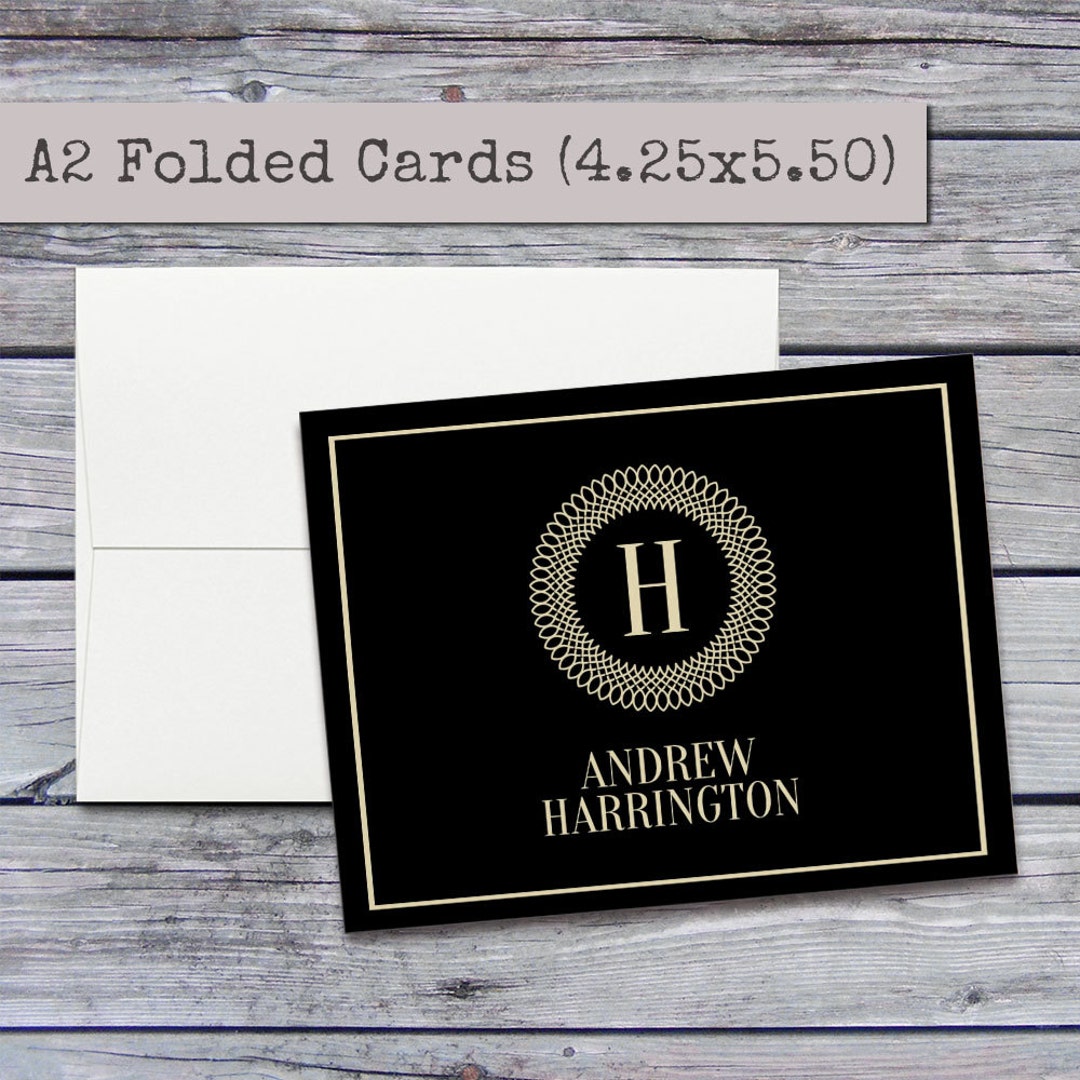 Personalized Stationery Set - Personalized Stationary - Custom ...