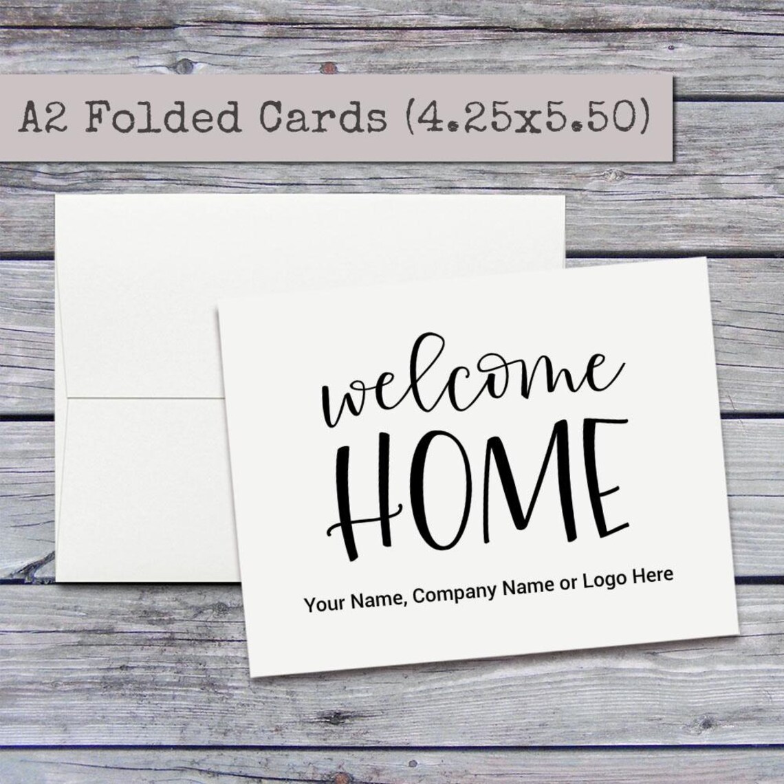 Personalized New Home Cards, Welcome Home, Real Estate Closing Gifts ...