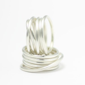 Coiled Ring - Silver - Etsy