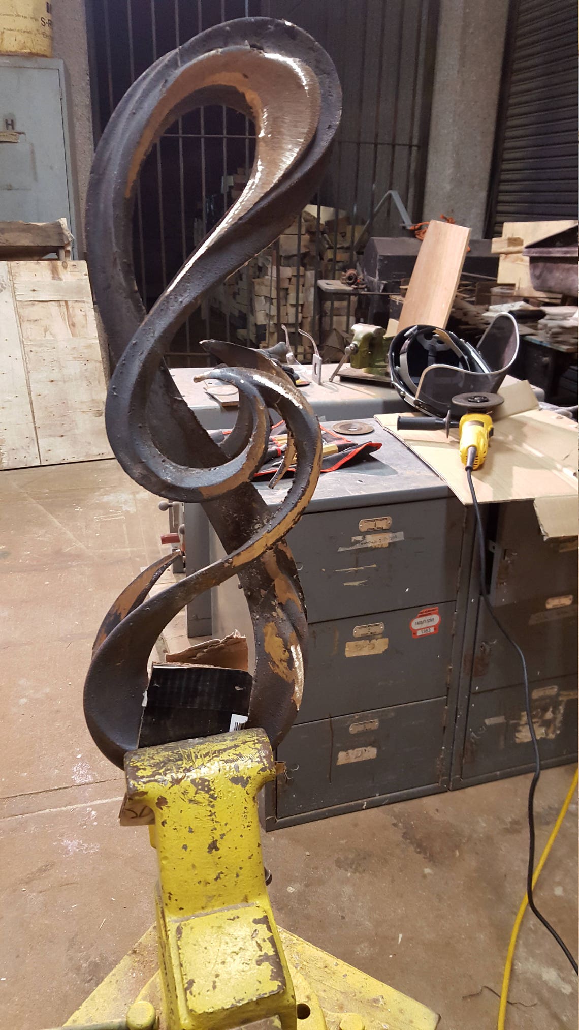 Ripple Handmade Abstract Sculpture Cast in Bronze - Etsy