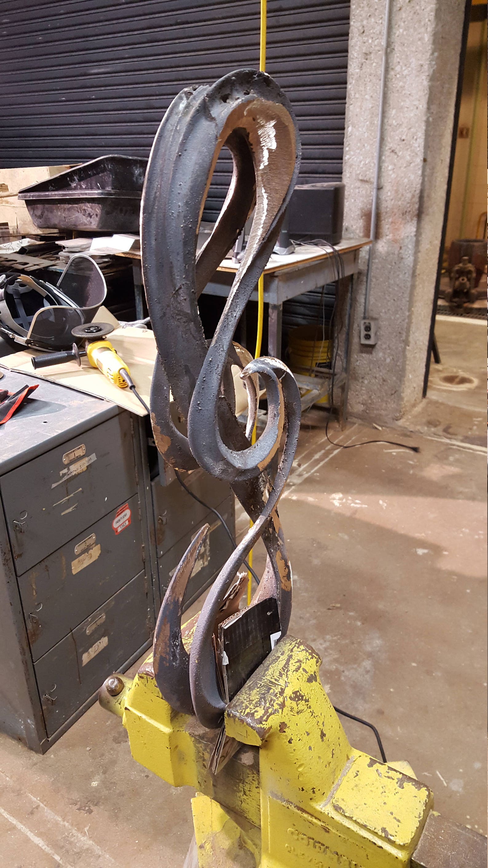 Ripple Handmade Abstract Sculpture Cast in Bronze - Etsy