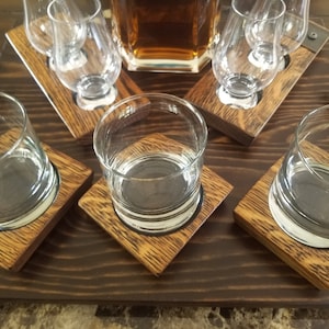 Bourbon Barrel Coasters Whiskey Coasters Bourbon Gifts Whiskey Gifts ...