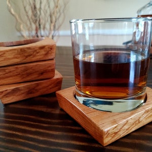 Bourbon Barrel Coasters Whiskey Coasters Bourbon Gifts Whiskey Gifts ...