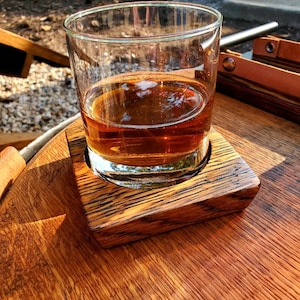 Bourbon Barrel Coasters Whiskey Coasters Bourbon Gifts Whiskey Gifts ...