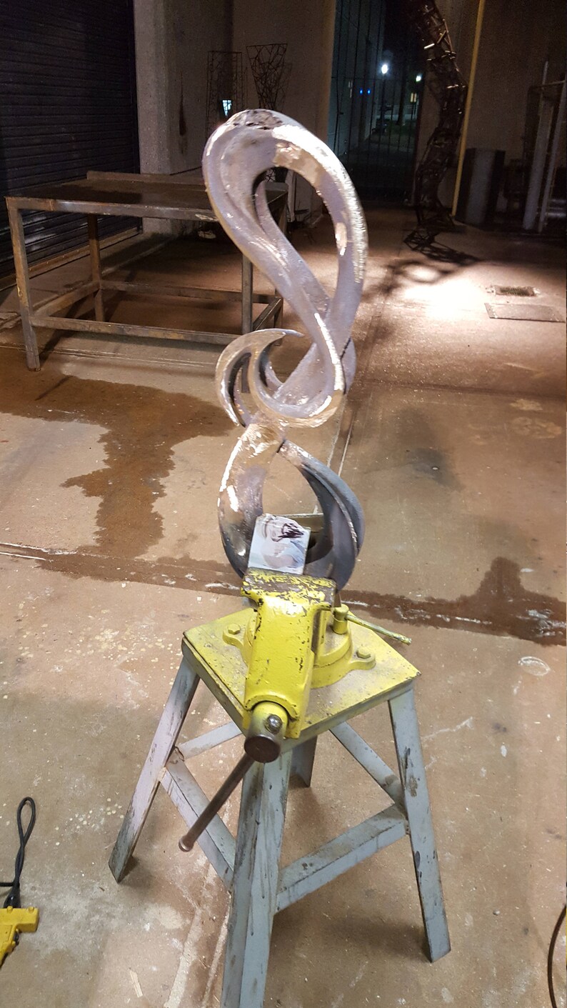 Ripple Handmade Abstract Sculpture Cast in Bronze - Etsy