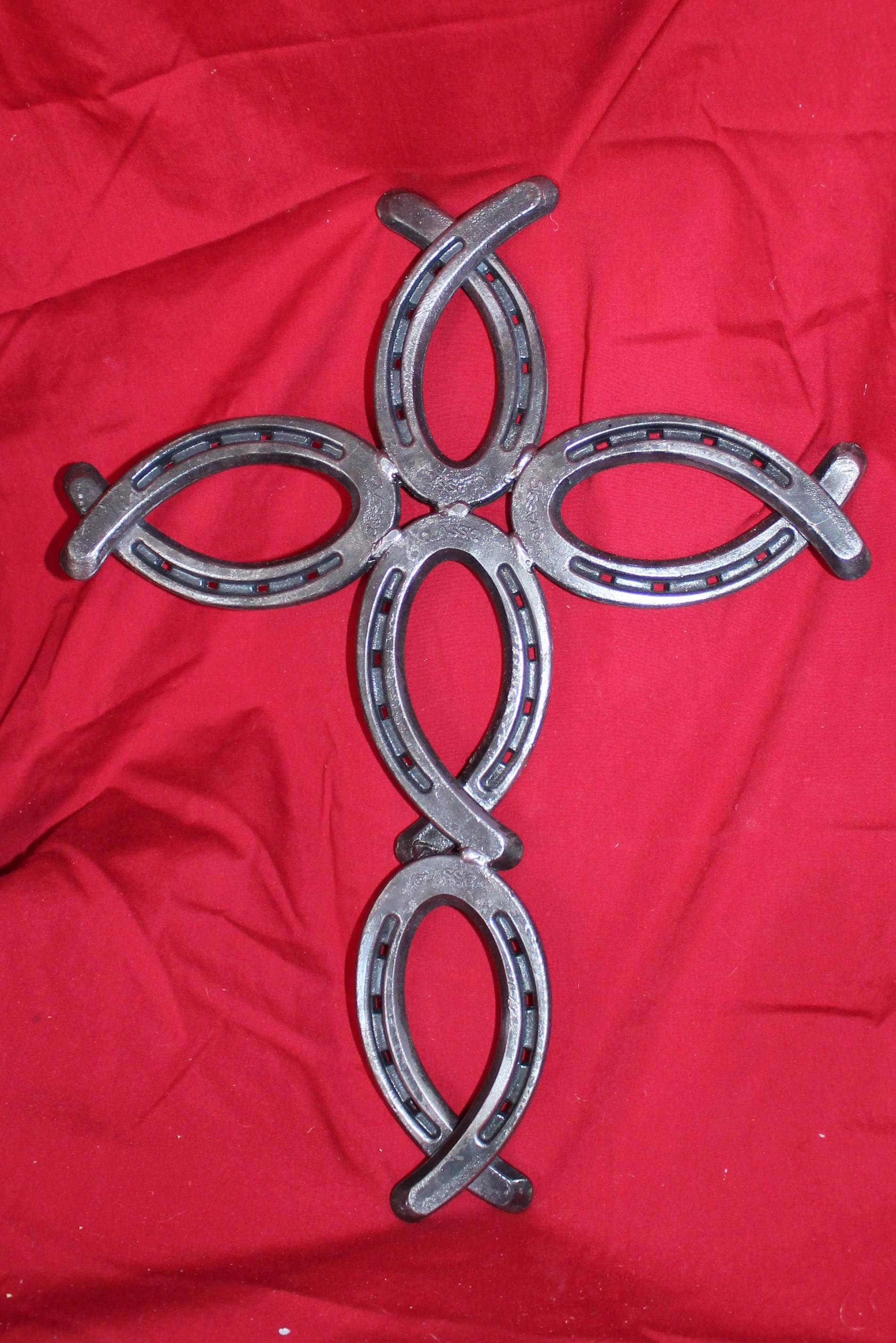 Horseshoe Cross - Etsy