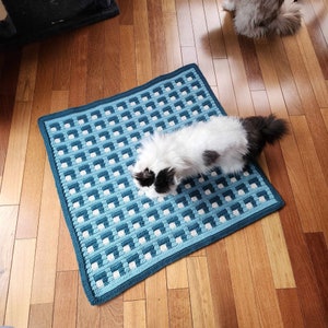 CROCHET PATTERN - Wiffle Waffle - 3D Effect - Overlay Mosaic Crochet ...