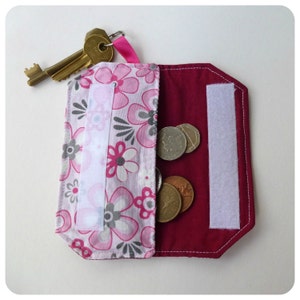 Key Chain Coin Purse Bag PDF Pattern Download - Etsy