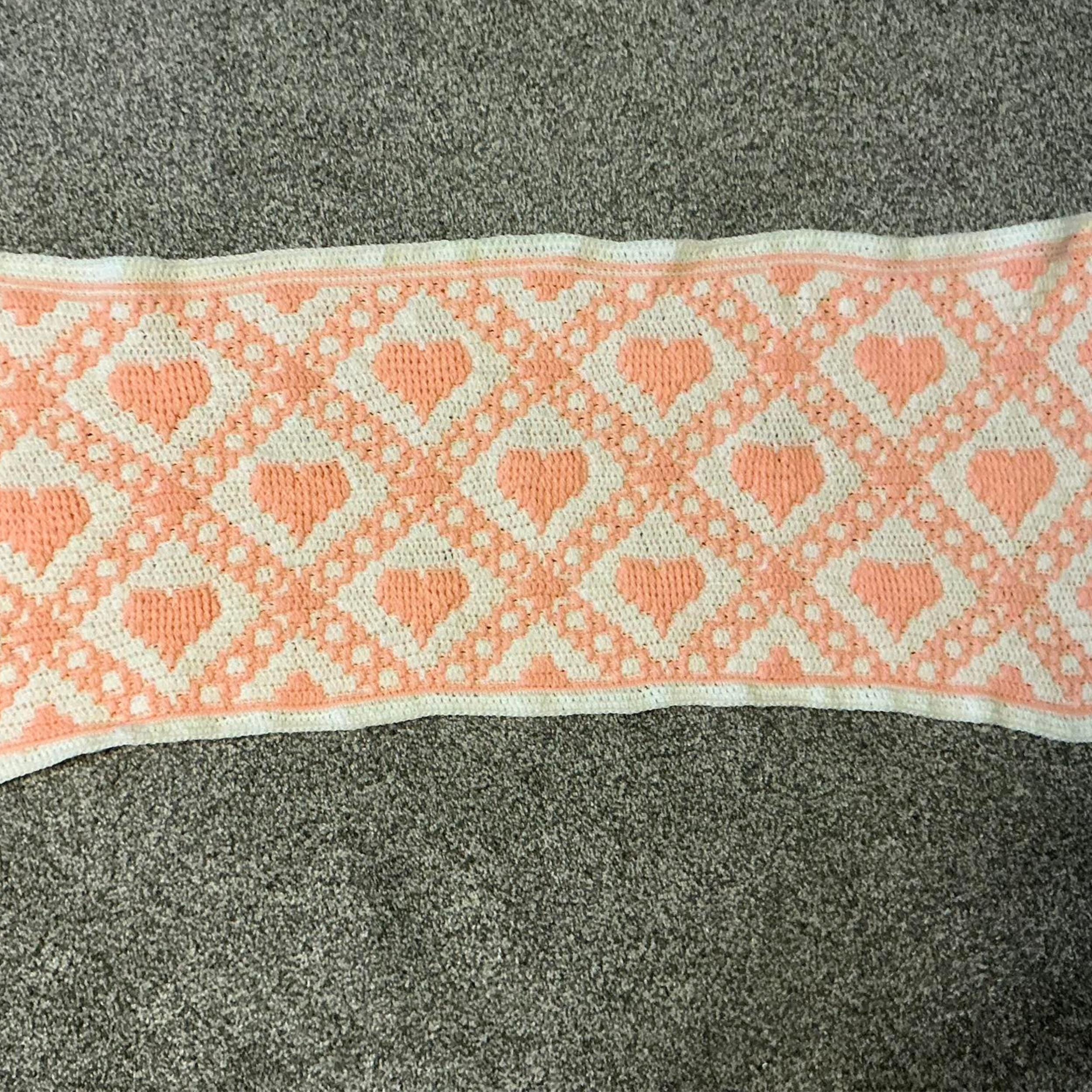 Crochet Pattern - Cross My Heart - Fun Seamless Heart and Lattice - for ...