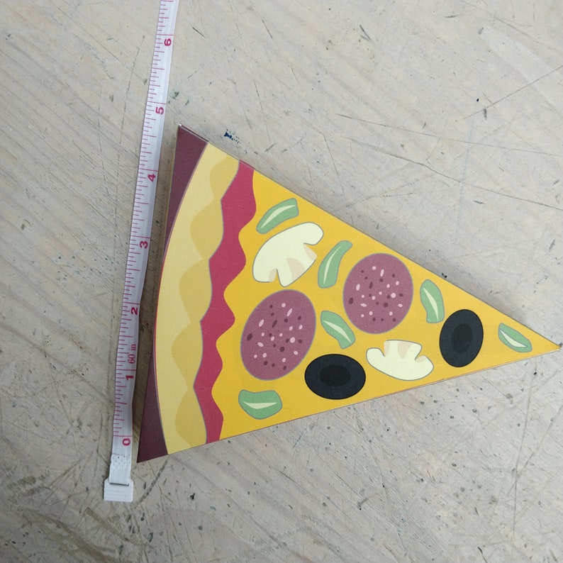 Pizza Slice Party Box Bag Downloadable Printable PDF - Etsy UK