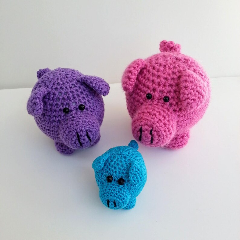 Percival Pig - Crochet Pattern Tutorial - Instant Digital Download PDF ...