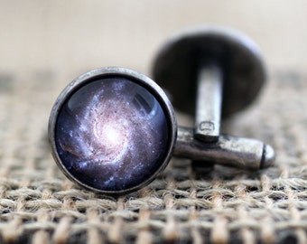 Pluto Cufflinks, Pluto Cuff Links, Space Cufflinks, Galaxy Cuff Links ...
