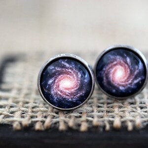 Milky Way Galaxy Cufflinks, Milky Way Cuff Links, Galaxy Cufflinks ...