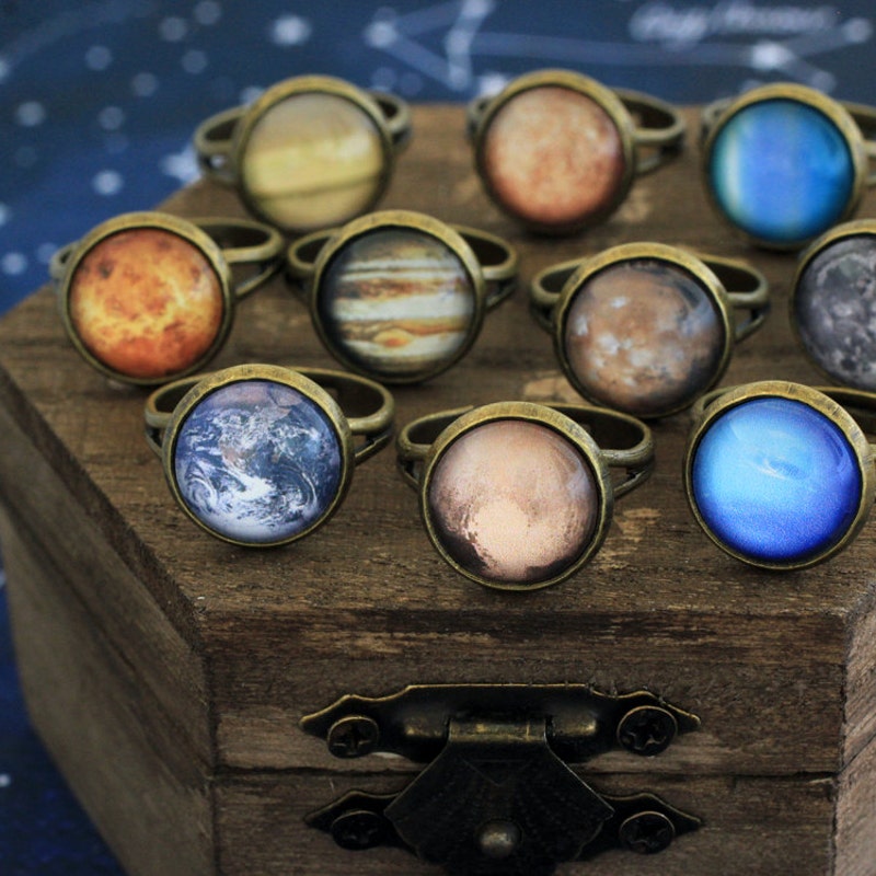 Planet Ring - Etsy