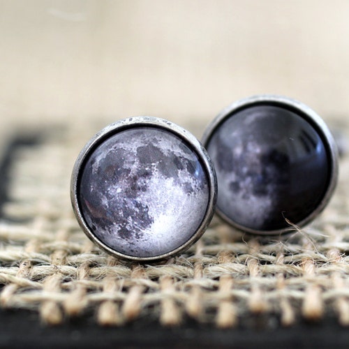 Birth Moon Cufflinks Birth Moon Jewelry Moon Phase on Your | Etsy