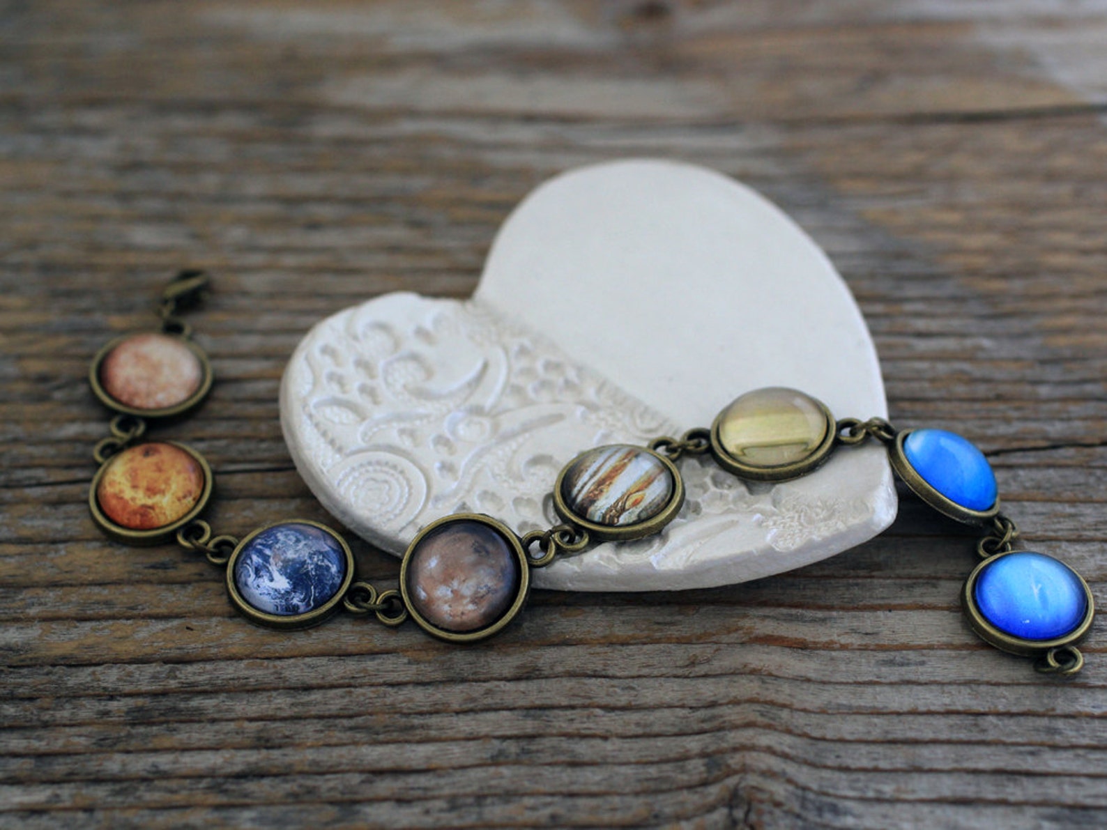 Solar System Bracelet Planet Bracelet Space Bracelet Galaxy - Etsy