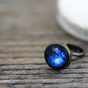 Blue Galaxy Ring, Blue Nebula Ring, Nebula Ring, Nebulae Ring, Nebula ...