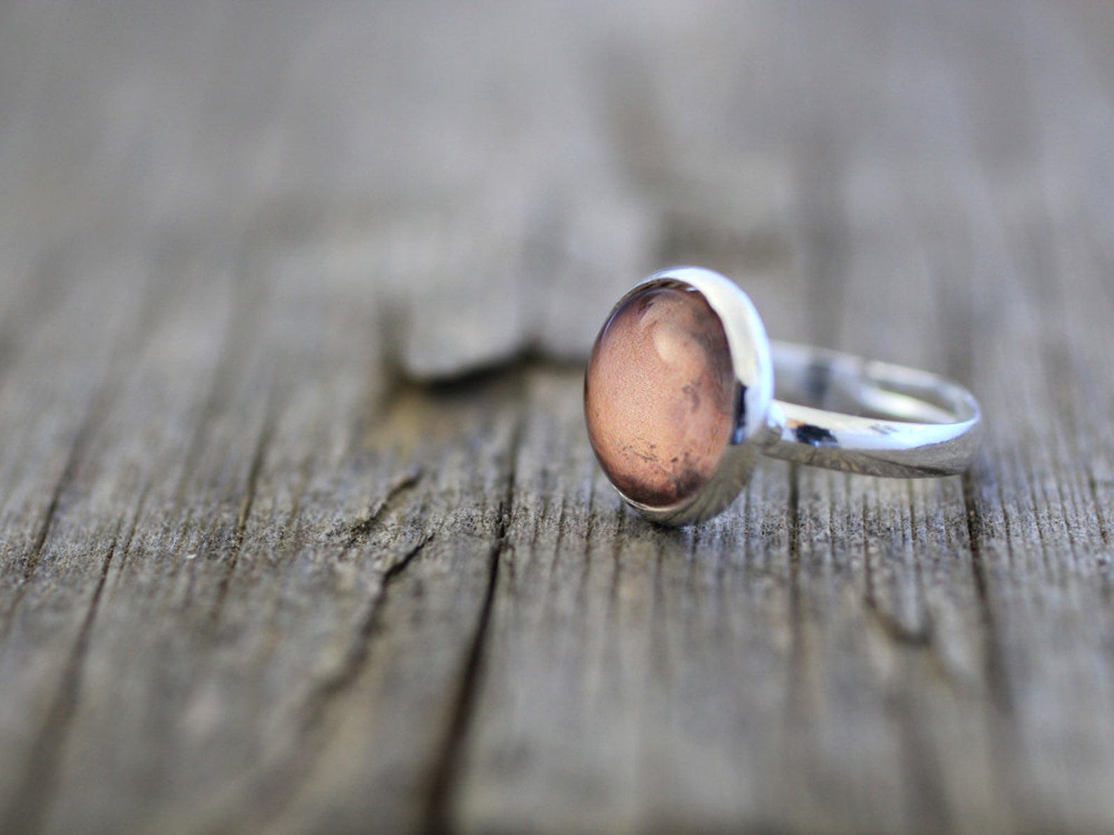 Mars Mars Ring Planet Mars Mars Jewelry Martian Martian - Etsy