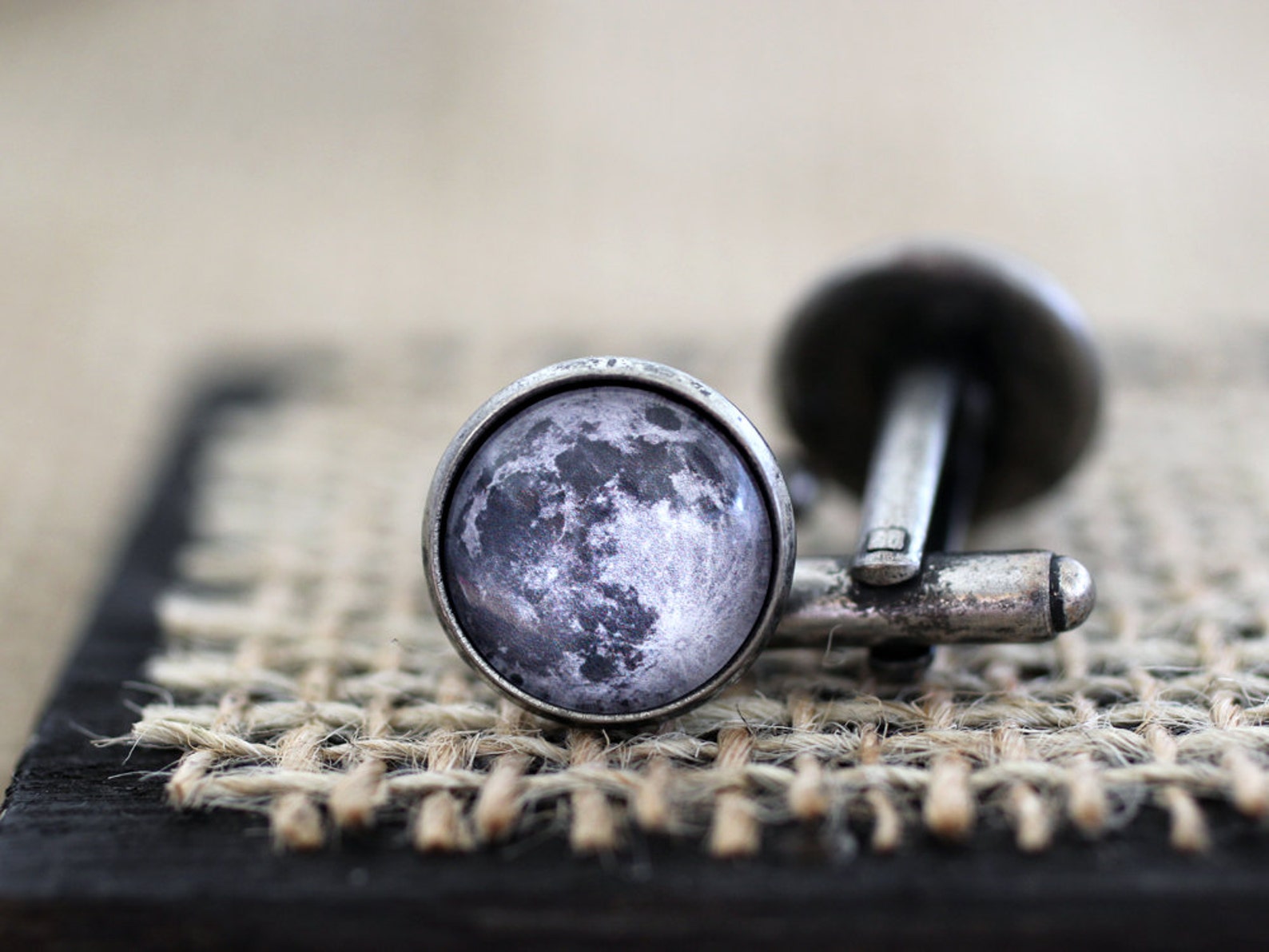 Full Moon Cufflinks, Moon Cufflinks, Moon Cuff Links, Science Cufflinks ...