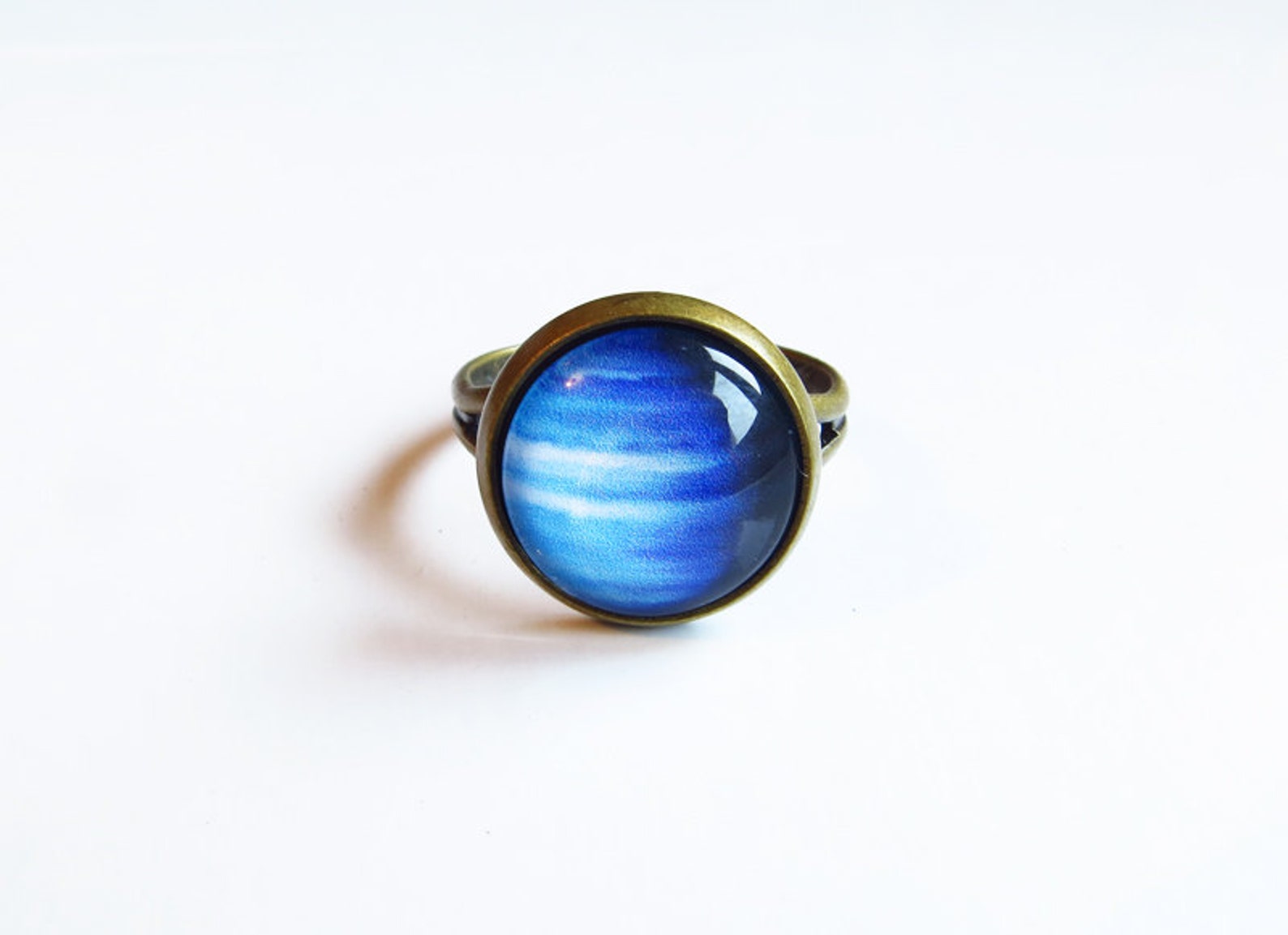 Neptune Neptune Ring Solar System Ring Planet Ring Blue | Etsy