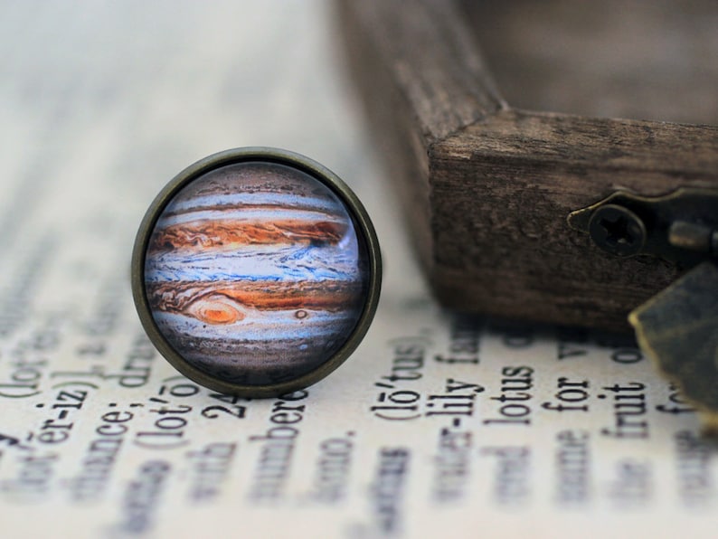 Jupiter Ring Jupiter Jupiter Jewelry Planet Ring Space - Etsy